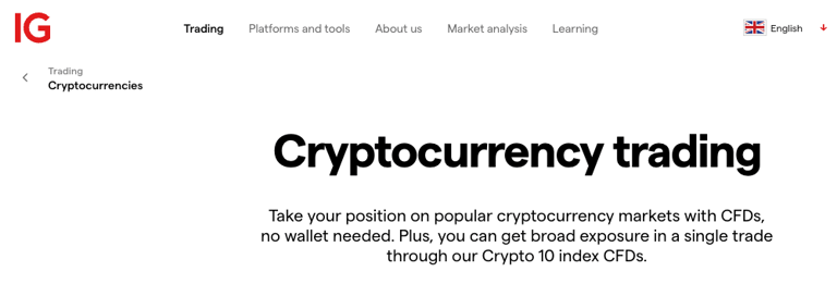 UK-listed IG Group launches crypto trading to retail investors