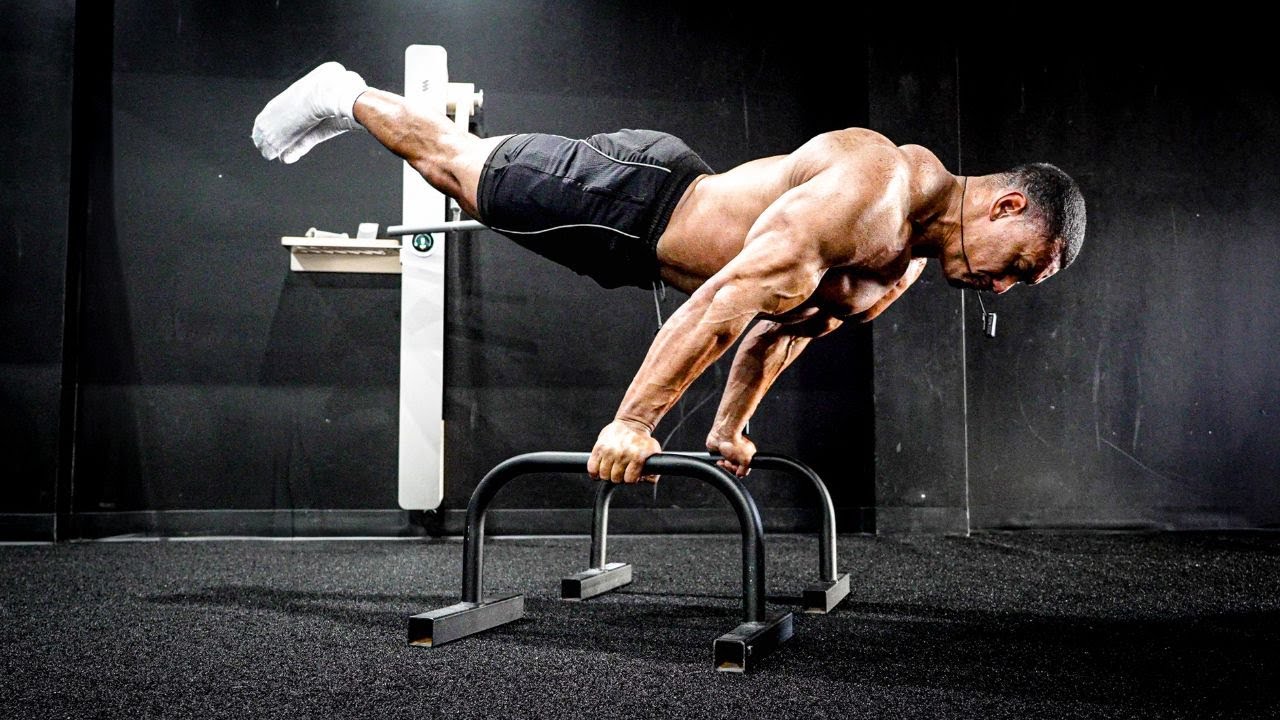 World’s heaviest full planche pushup? 270 pounds of raw strength