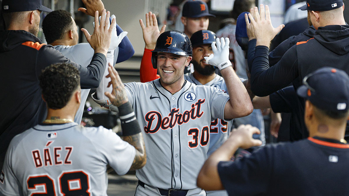Kerry Carpenter launches 3 HRs as Tigers rout White Sox