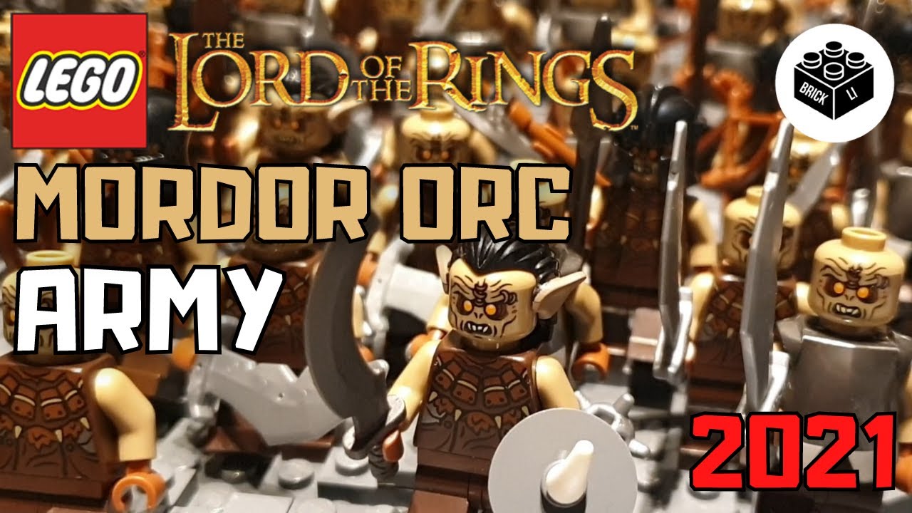 LEGO LOTR: Mordor Orc Army showcase