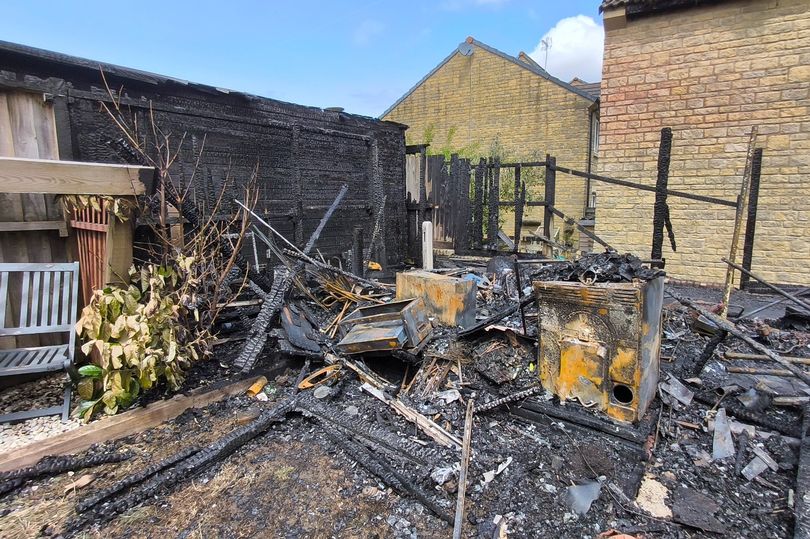 Children narrowly escape window-shattering arson attack