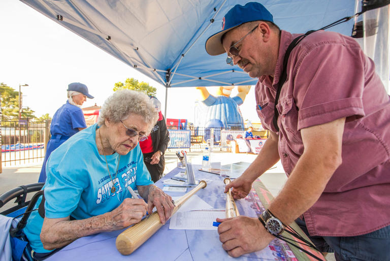 Cincinnati native and women's baseball legend Betsy Jochum dies at 104
