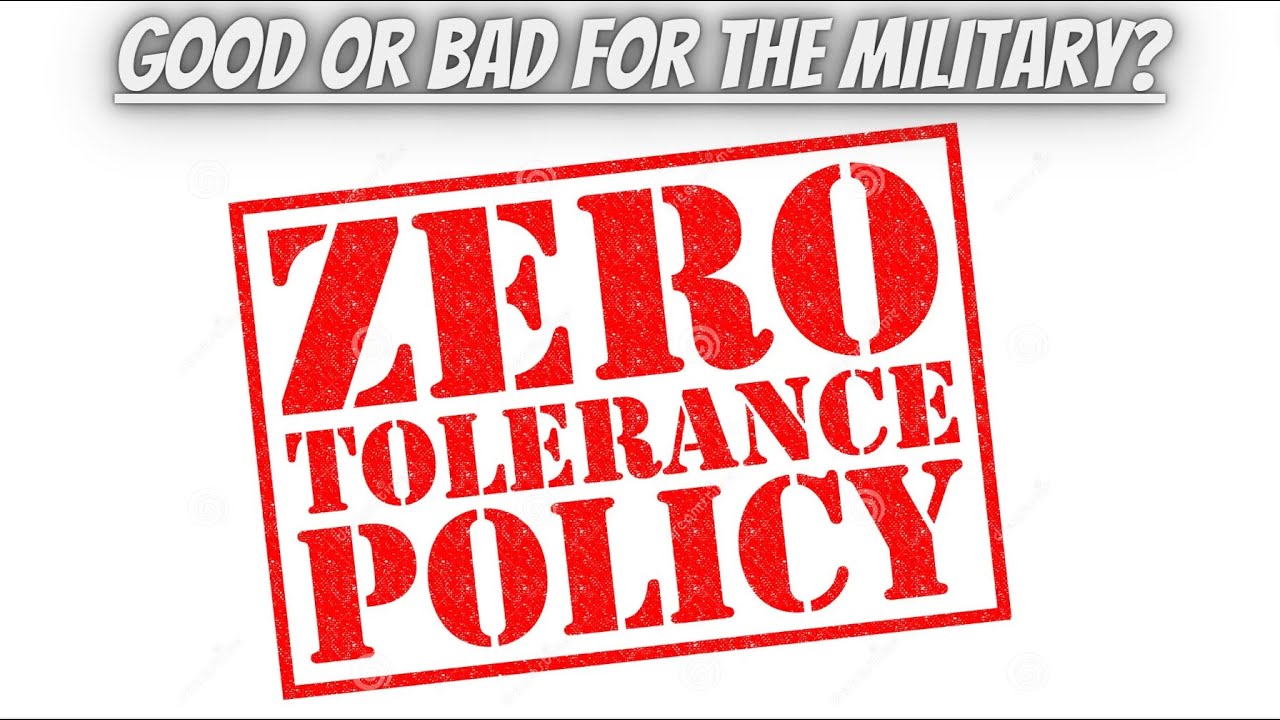 Military Justice: The Role of Zero Tolerance Policies