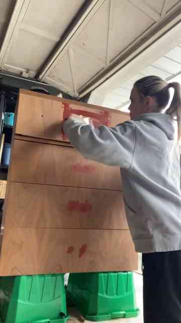 Got a dresser with ugly floor-length trim? Just cut it off and add new ...