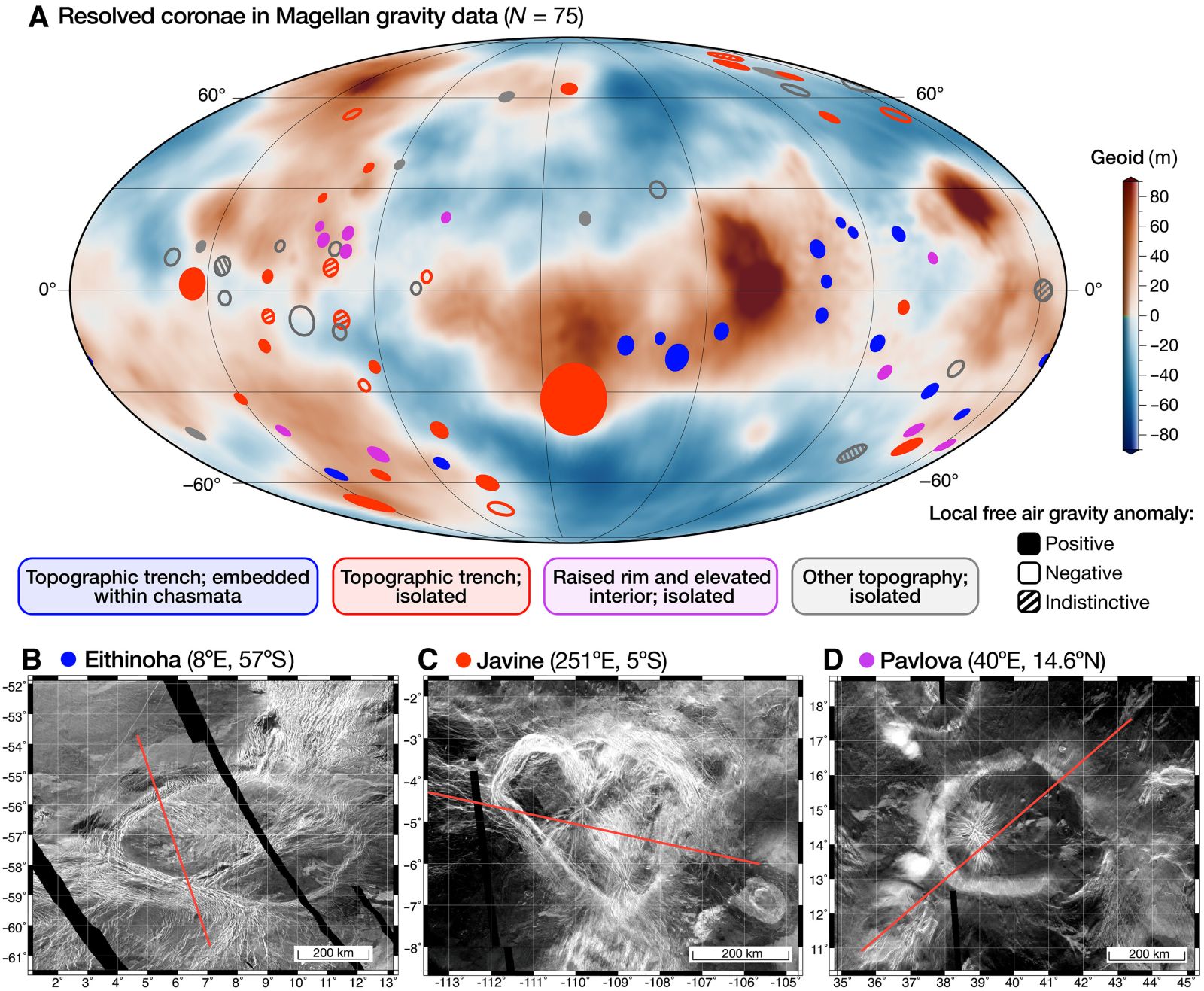 ¿De dónde vienen estas decenas de estructuras circulares recientes en ...