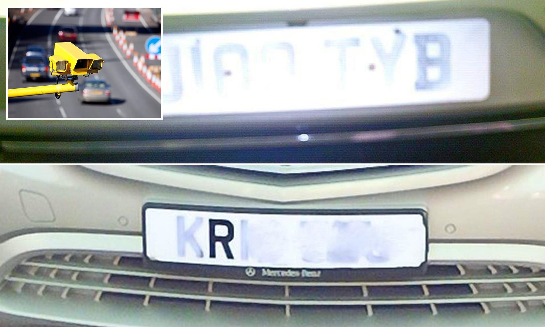 Ministers told to crackdown on illegal number plates that are invisible ...