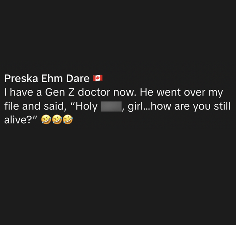 This Millennial Shared Her First Time Seeing A Gen Z Doctor And It Was ...
