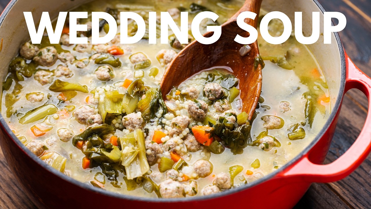 Tiny Pasta, Juicy Meatballs, Big Flavor – Italian Wedding Soup