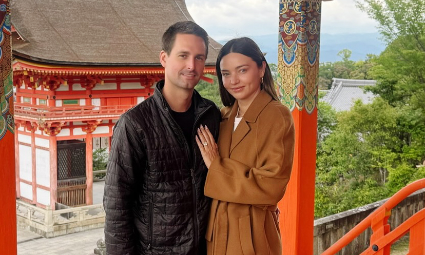 Supermodel Miranda Kerr and tech billionaire husband explore Japan