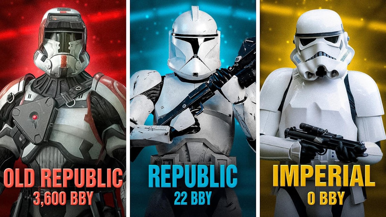 From Clones to First Order: Stormtrooper History