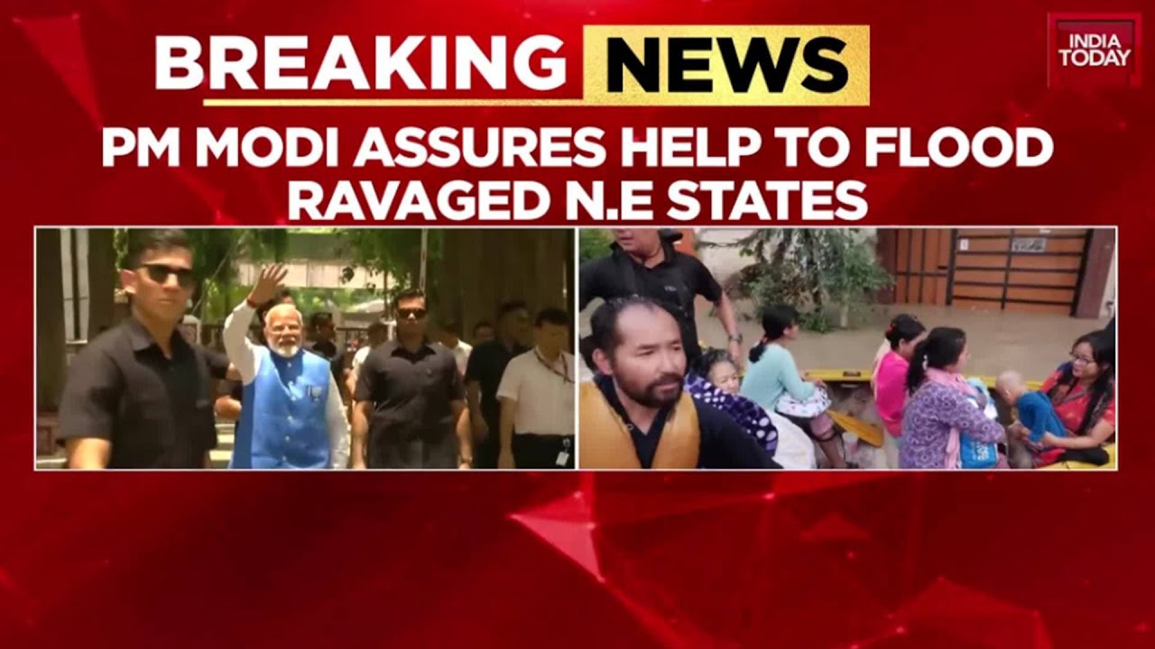 Pm Modi Speaks To Assam Sikkim Chief Ministers Over Floods Assures