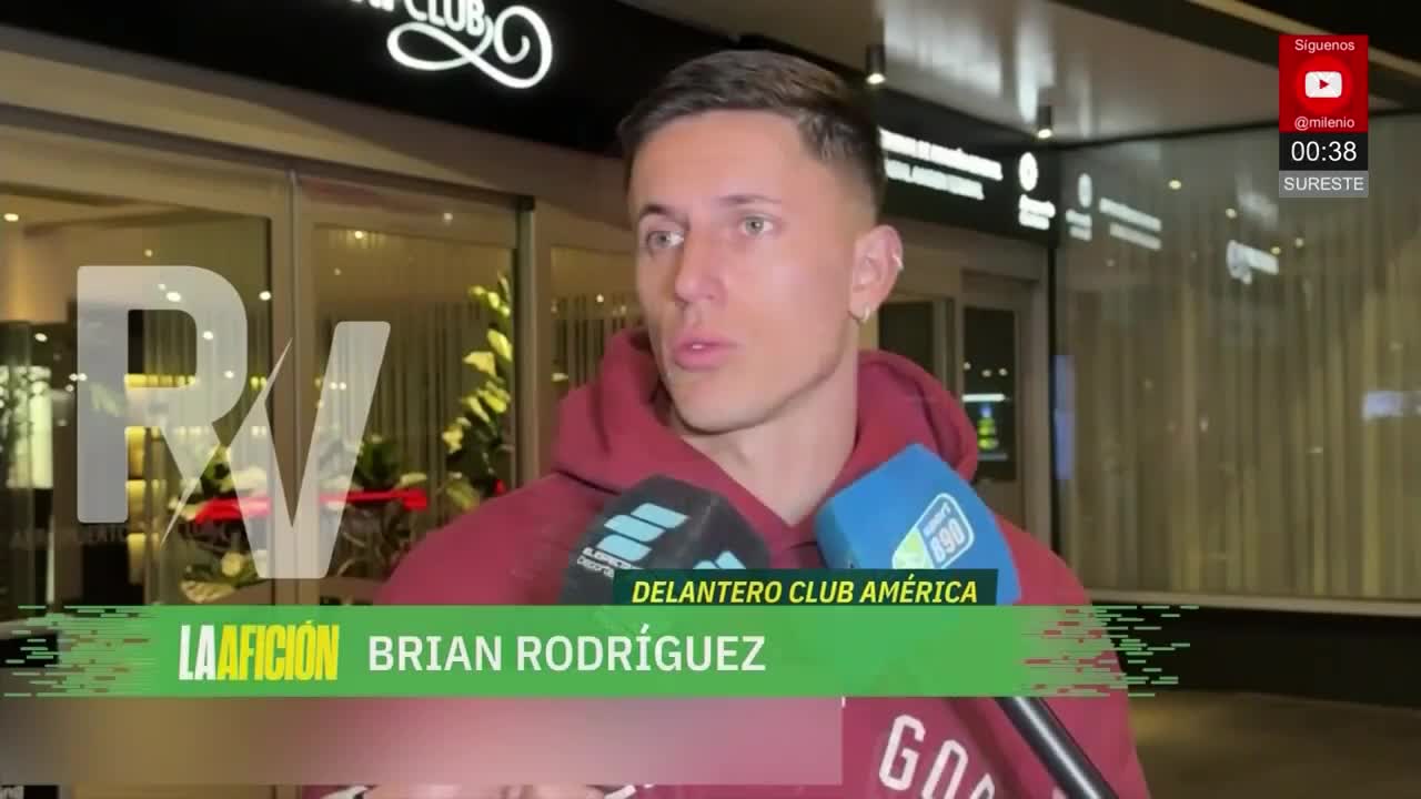 ¿Se va del América? Brian Rodríguez acepta interés de jugar con Messi ...