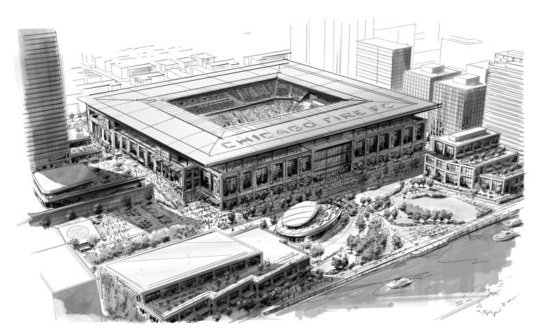 Chicago Fire FC announces $650M stadium ‘in the heart of the city' at ...