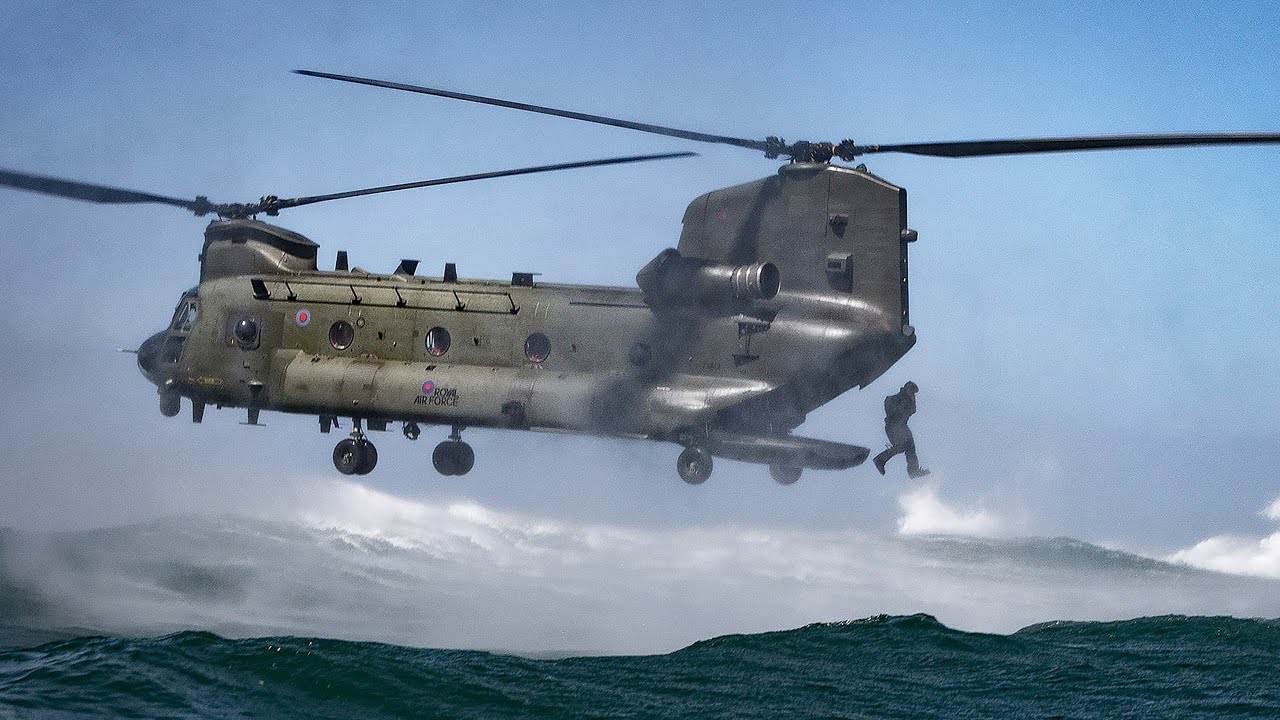 Chinook Drop: Royal Marines Perfect Helicast Operations