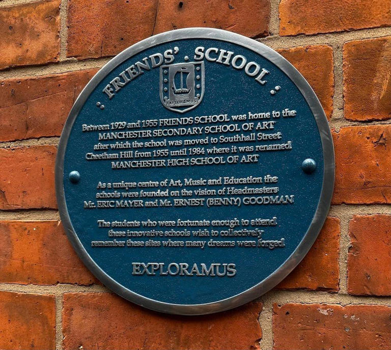 The original 'Manchester Secondary School of Art' at the Old School ...