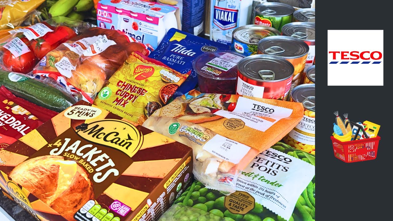 Tesco Scotland Grocery Haul | Family Food Shop UK | 31st May Haul