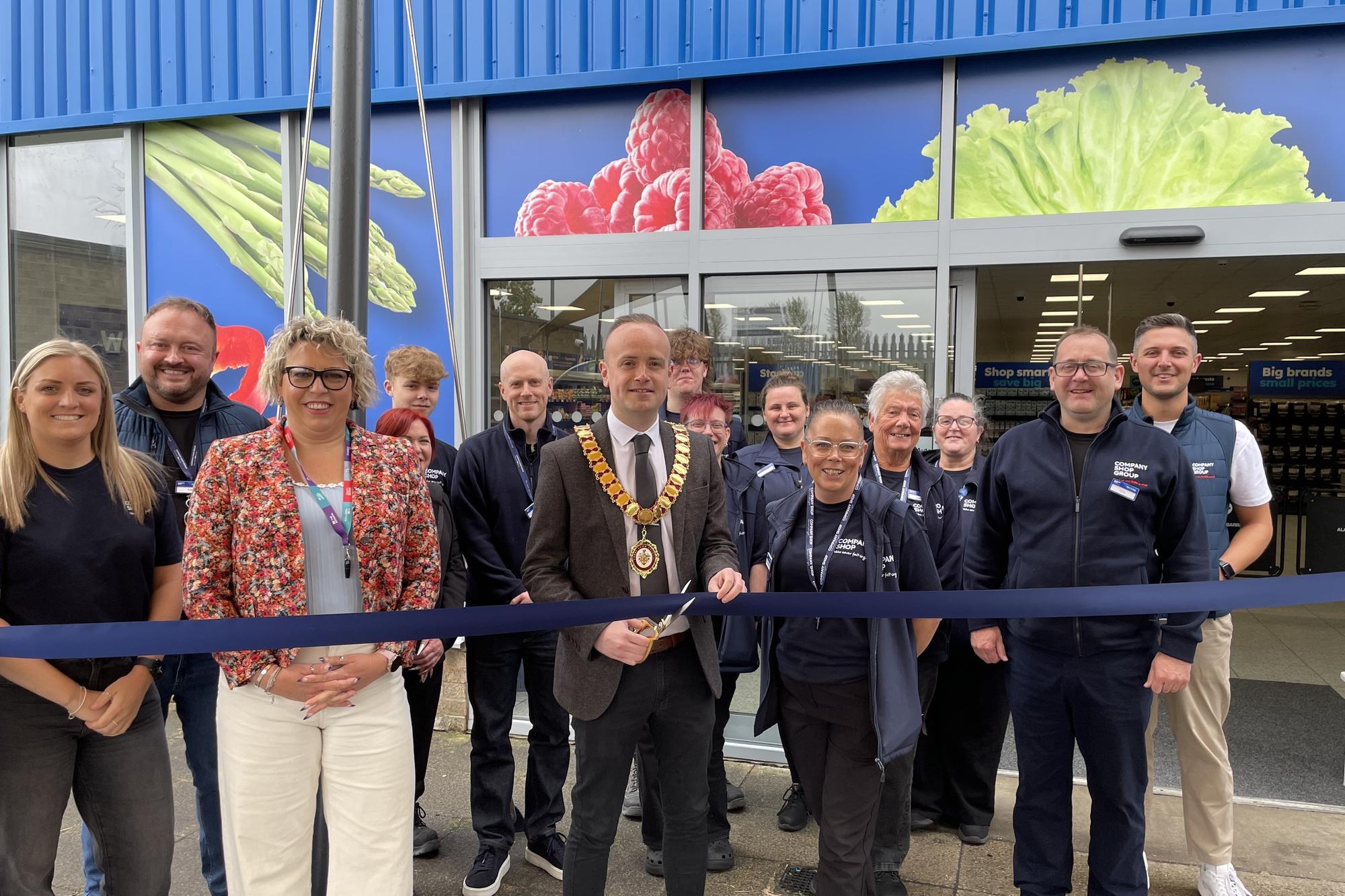 Corby Company Shop relaunches with new look store