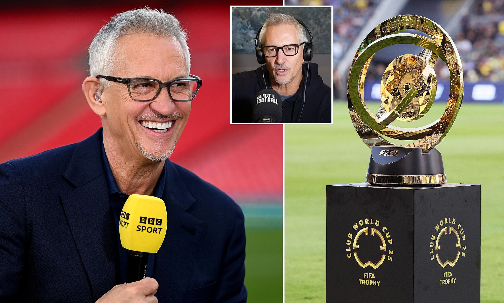 Gary Lineker signs new media deal ahead of the Club World Cup just ...