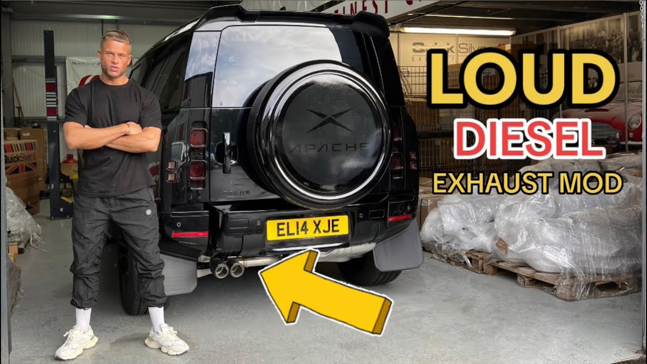 We Made a Diesel Defender Sound Like a V8 Urus