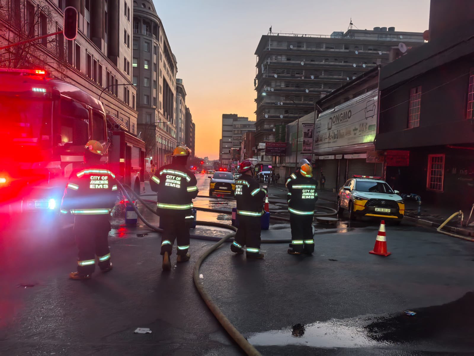 Fire at Joburg building under investigation