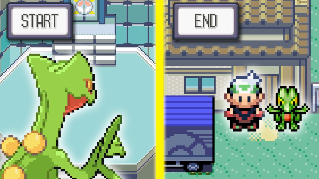 I Nuzlocked Pokémon Emerald in Reverse Order
