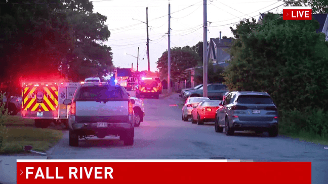 2 hospitalized following early morning fire in Fall River