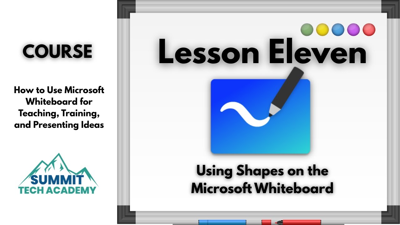 How Shapes Can Be Used on the Microsoft Whiteboard