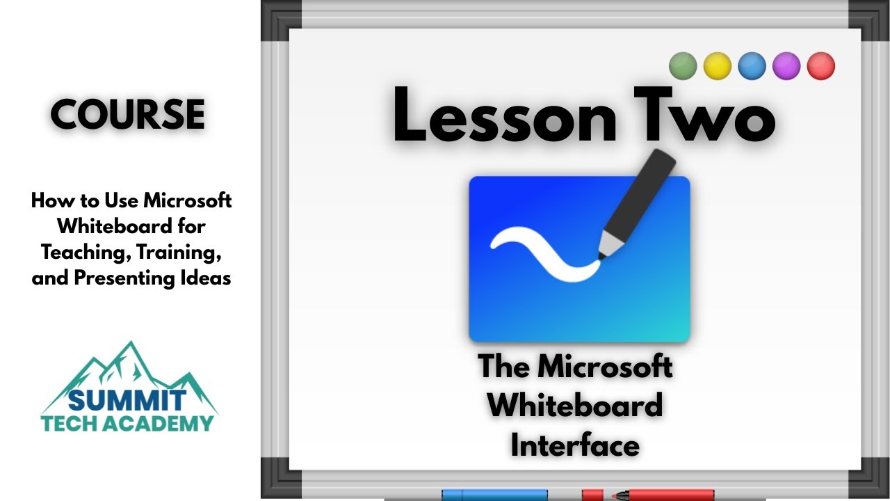 Microsoft Whiteboard - Interface Tour