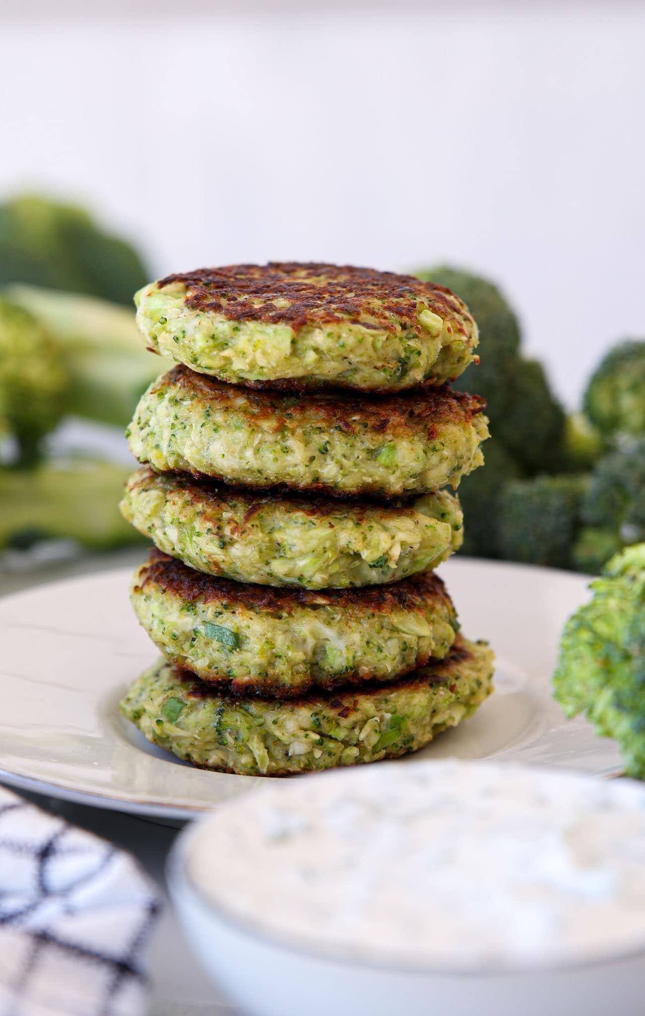 Crispy Broccoli Fritters