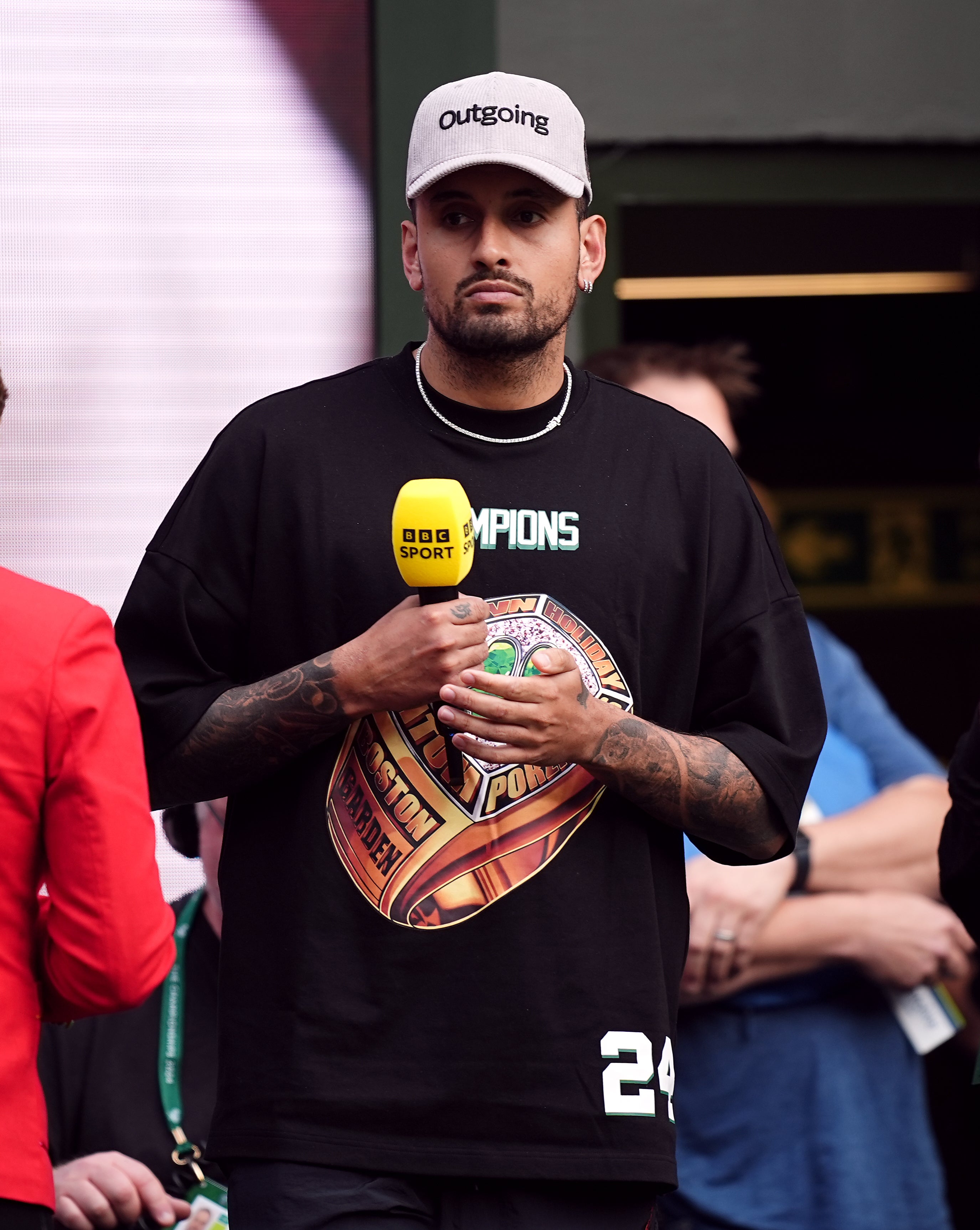 Nick Kyrgios ‘genuinely sorry to disappoint’ after Wimbledon injury blow