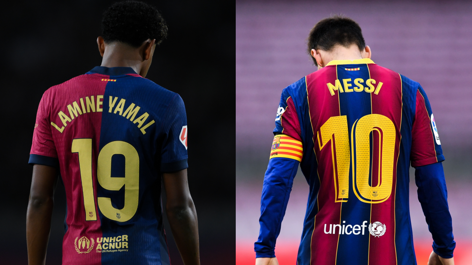 Lamine Yamal addresses 'pressure' of potentially inheriting Lionel ...