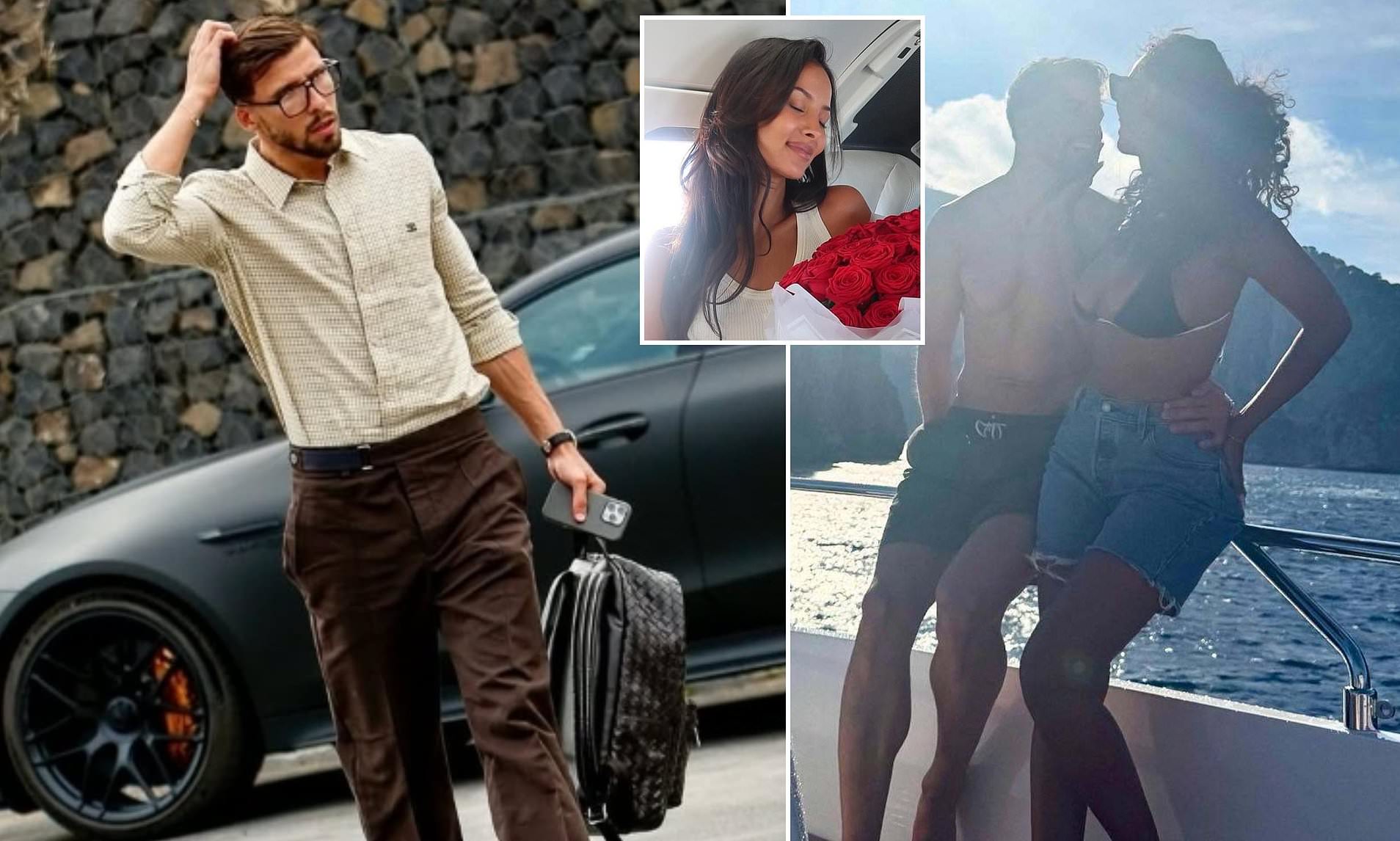 Maya Jama joins Ruben Dias's Manchester City team-mates in mocking his ...