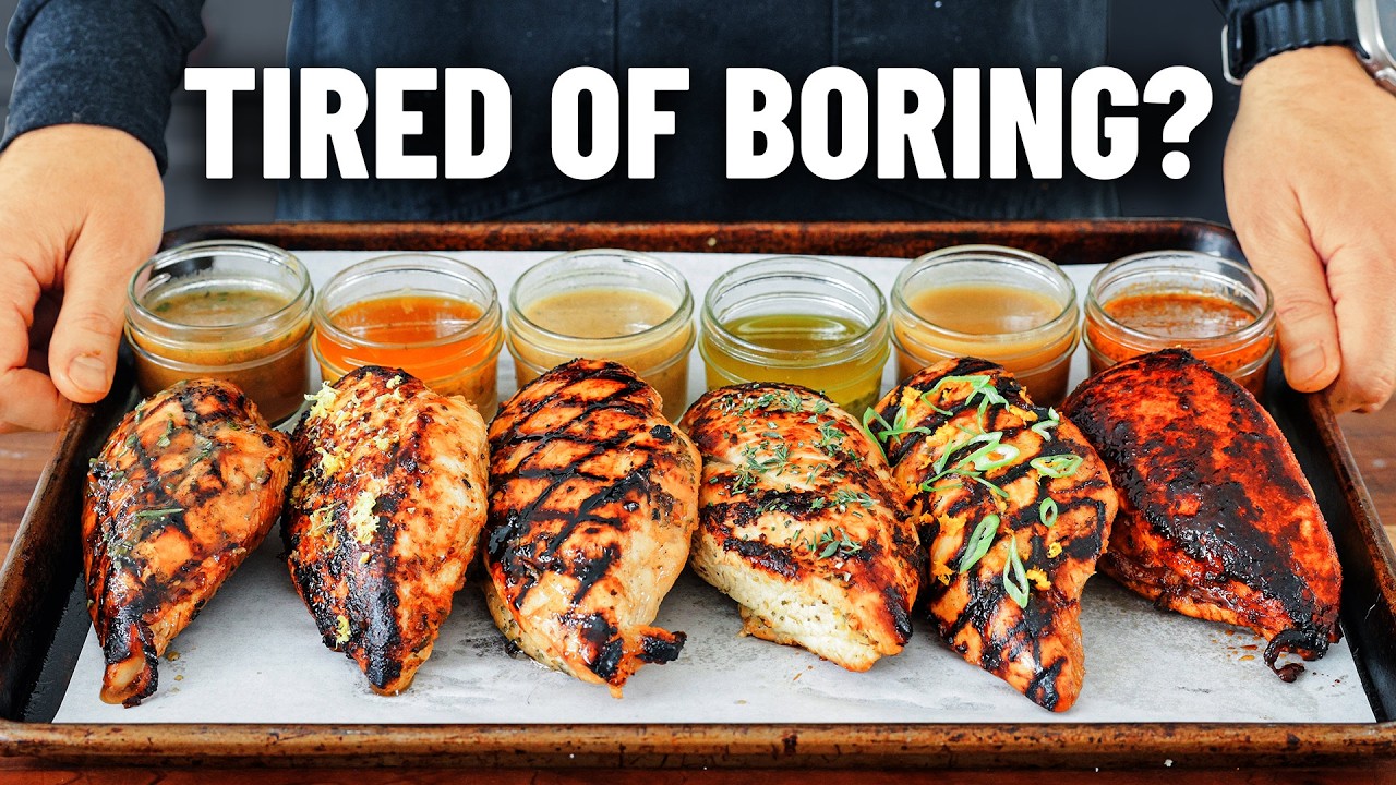 6 EASY Chicken Marinades That ACTUALLY Taste Amazing