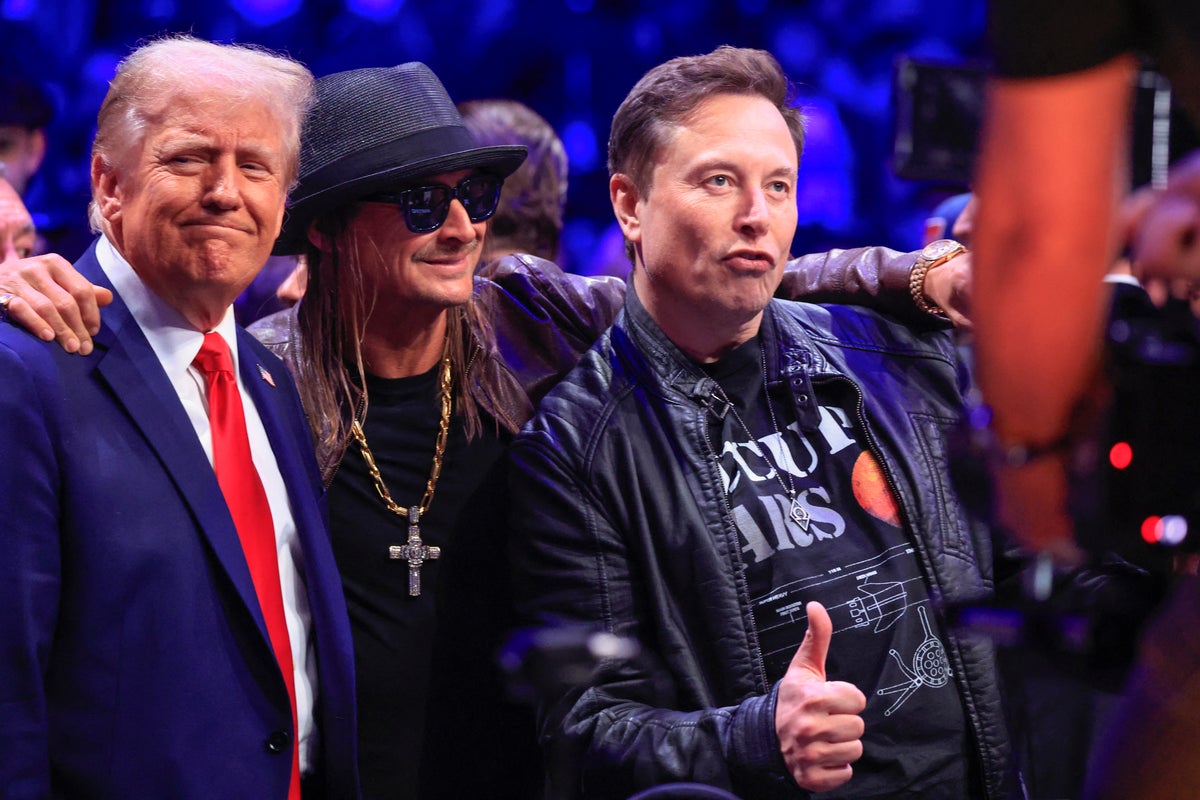 Trump reveals his pet name for Kid Rock as he congratulates him on his ...