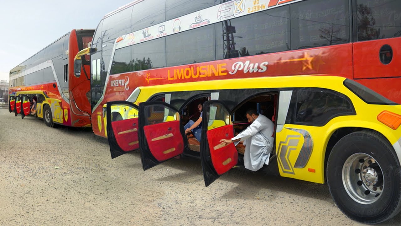 Riding Pakistan’s Weird Triple Decker Bus