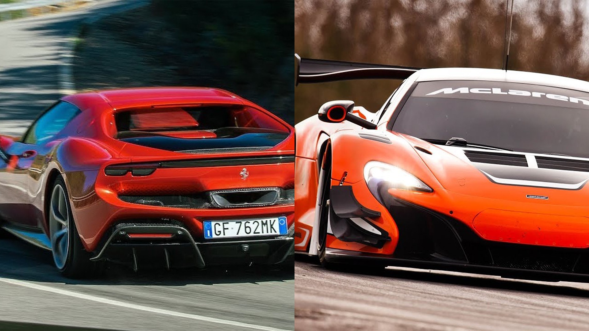 Ferrari 296 GTB vs McLaren 650S GT3