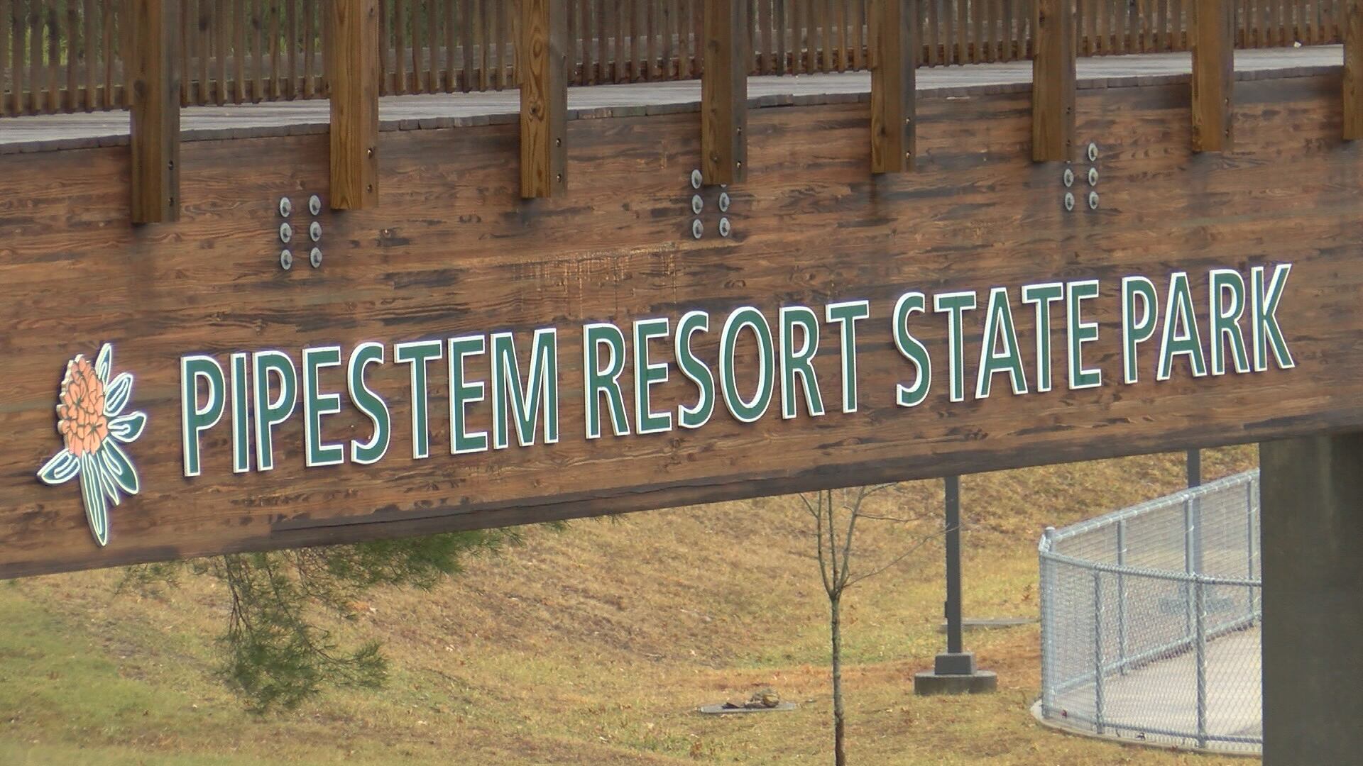 Pipestem Resort State Park invites visitors to ride ziplines