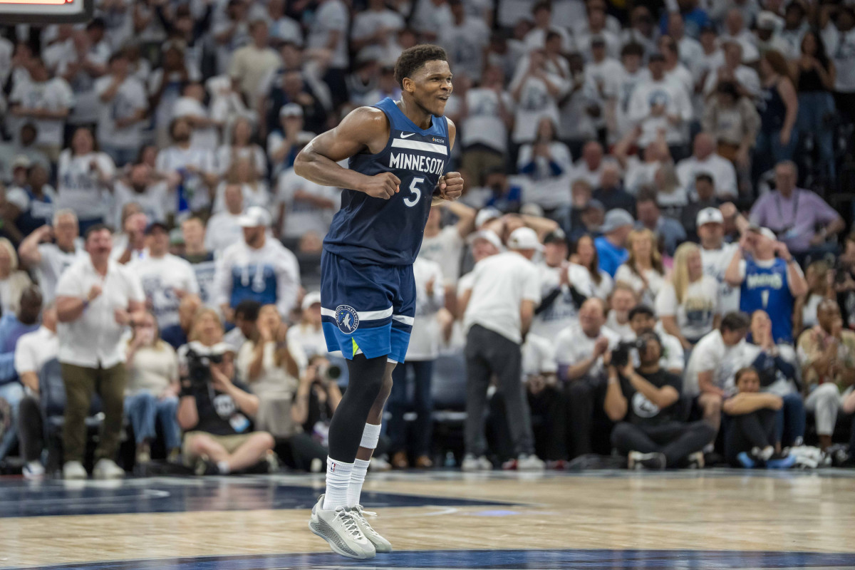Anthony Edwards' Pregame Decision for Game 1 of Timberwolves-Thunder ...