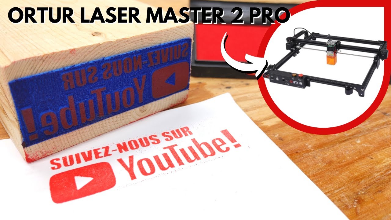 Custom Rubber Stamp Made with a Laser [Ortur Laser Master 2 Pro + EVA Foam]