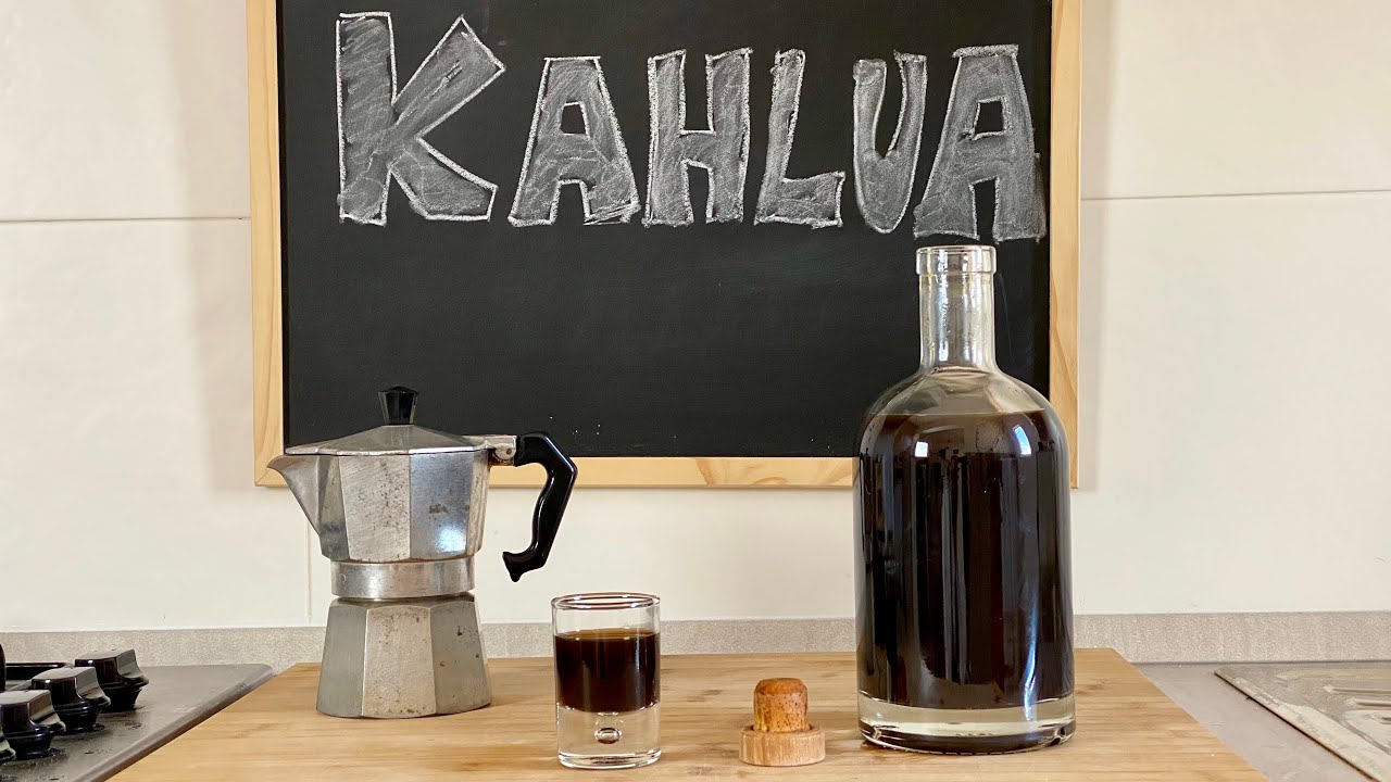 Kahlúa Liquor recipe How to make KAHLUA Liqueur at home with Rum and Coffee