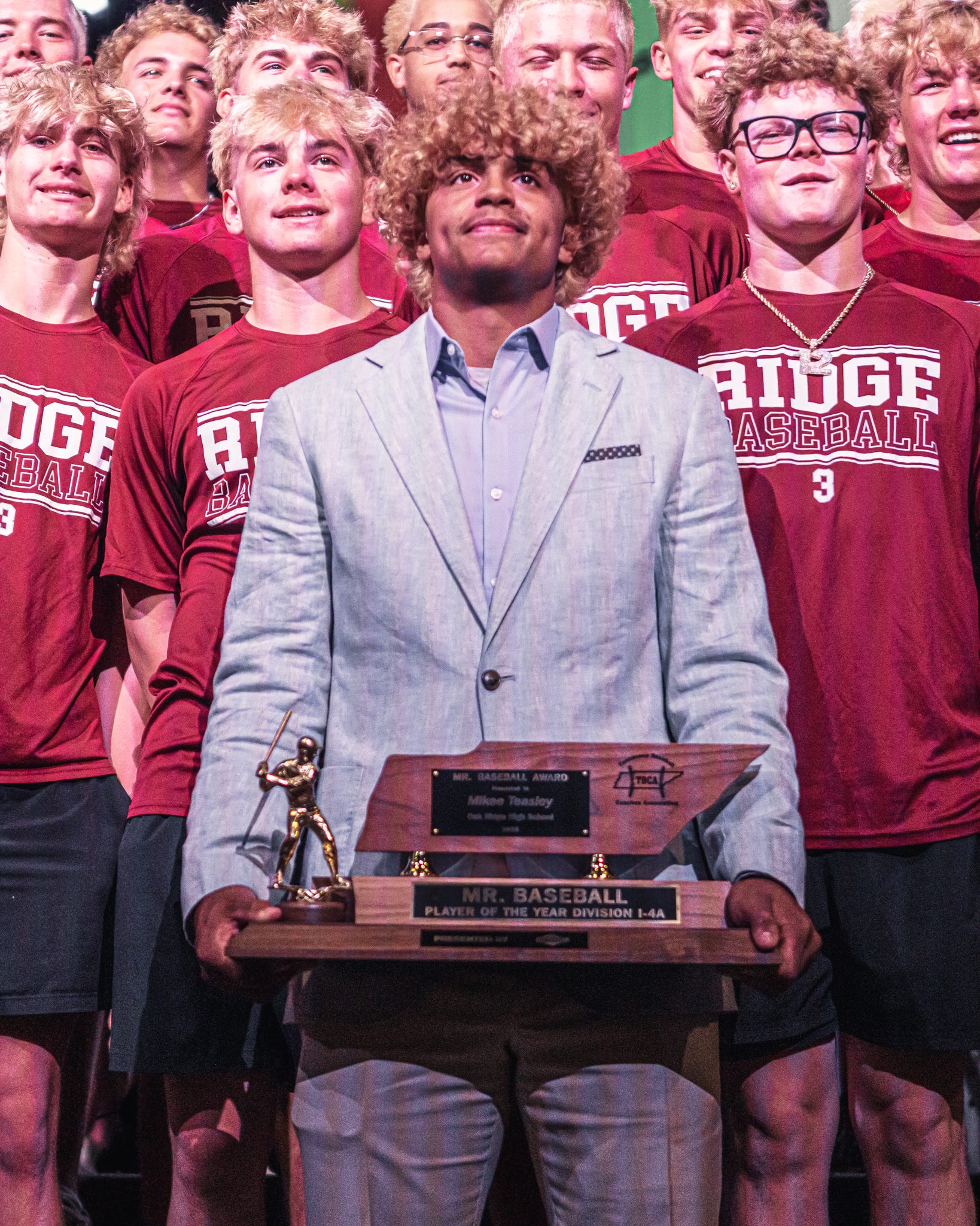 He's Mr. Baseball - Oak Ridge's Mikee Teasley wins top award
