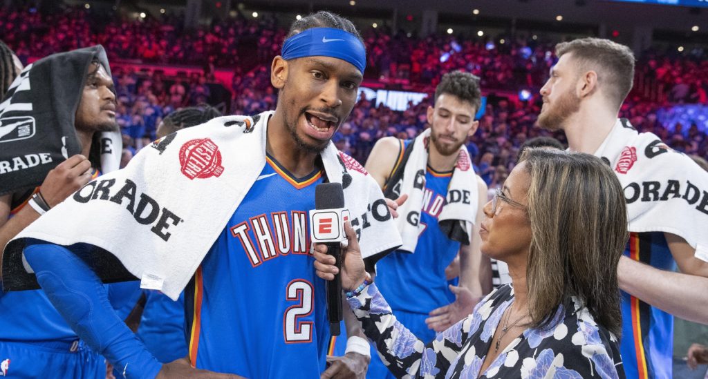 NBA Conference Finals announcing schedule