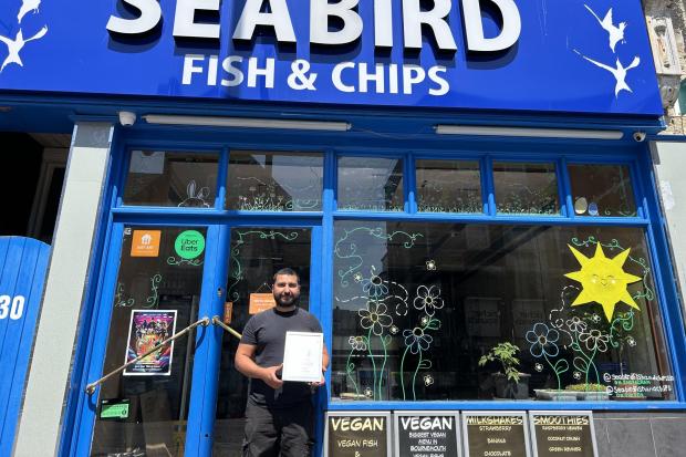 Chippy owner delighted to be named Echo's fish and chip shop of the year