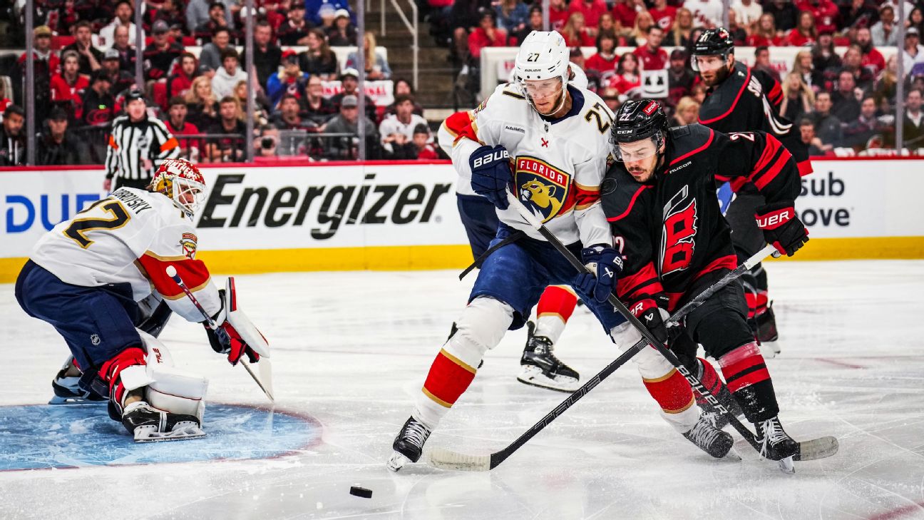 Panthers-Hurricanes Game 1 takeaways, early look at Game 2