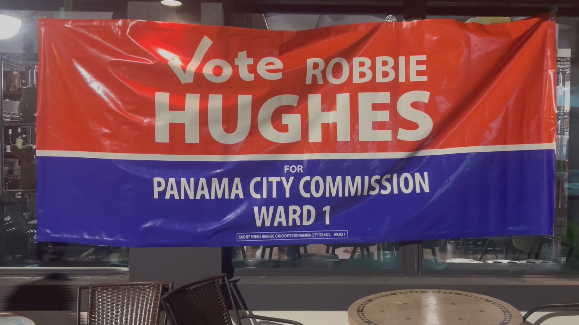 Robbie Hughes wins Panama City Commission