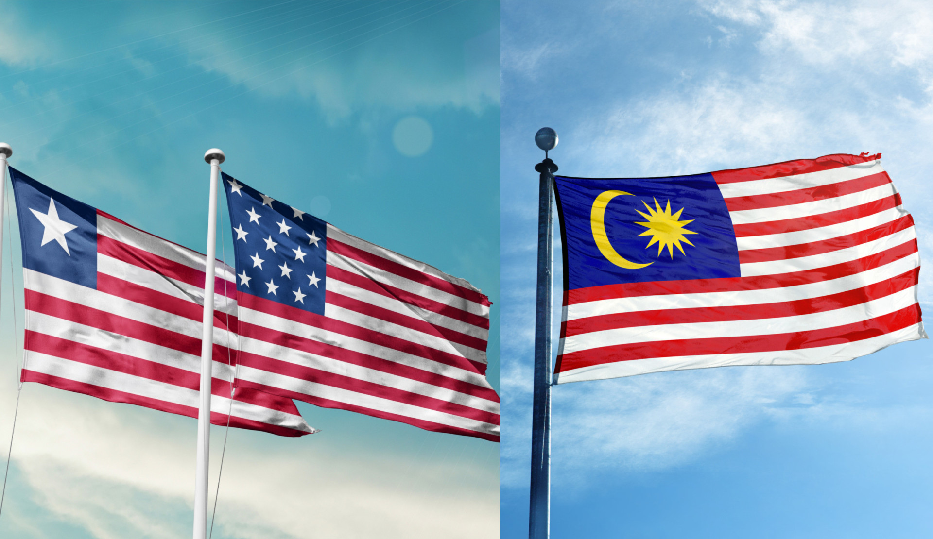 Countries with flags that look alike