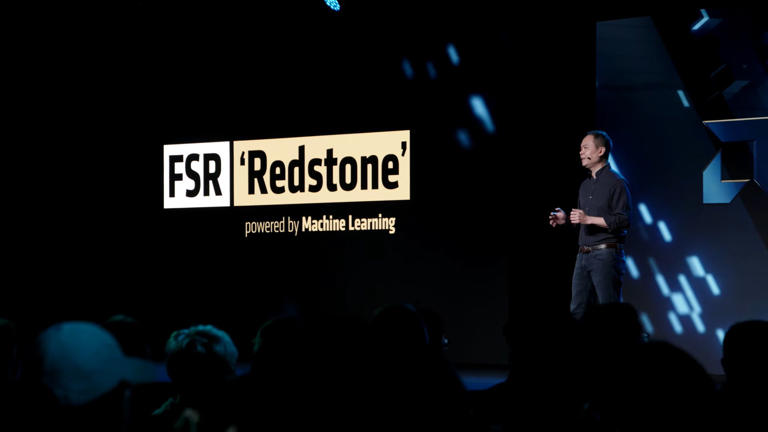 AMD just gave us our first glimpse of FSR 4's 'Redstone' update, with a ...