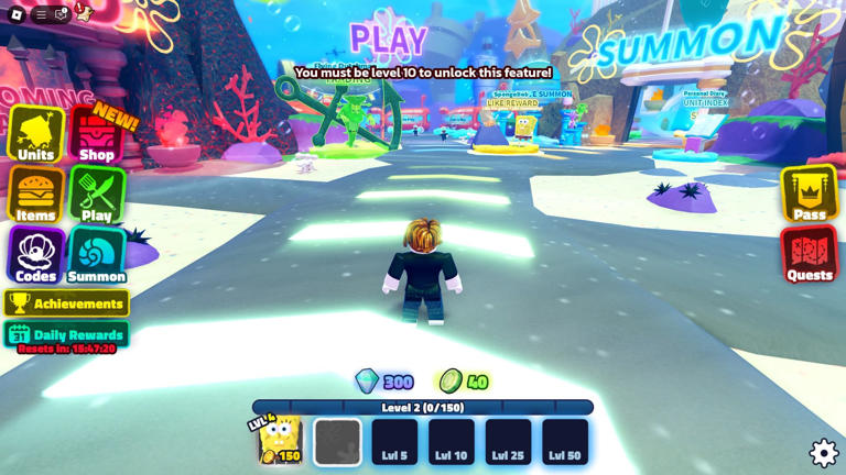 [Search for SquarePants] SpongeBob Tower Defense codes (December 2025)