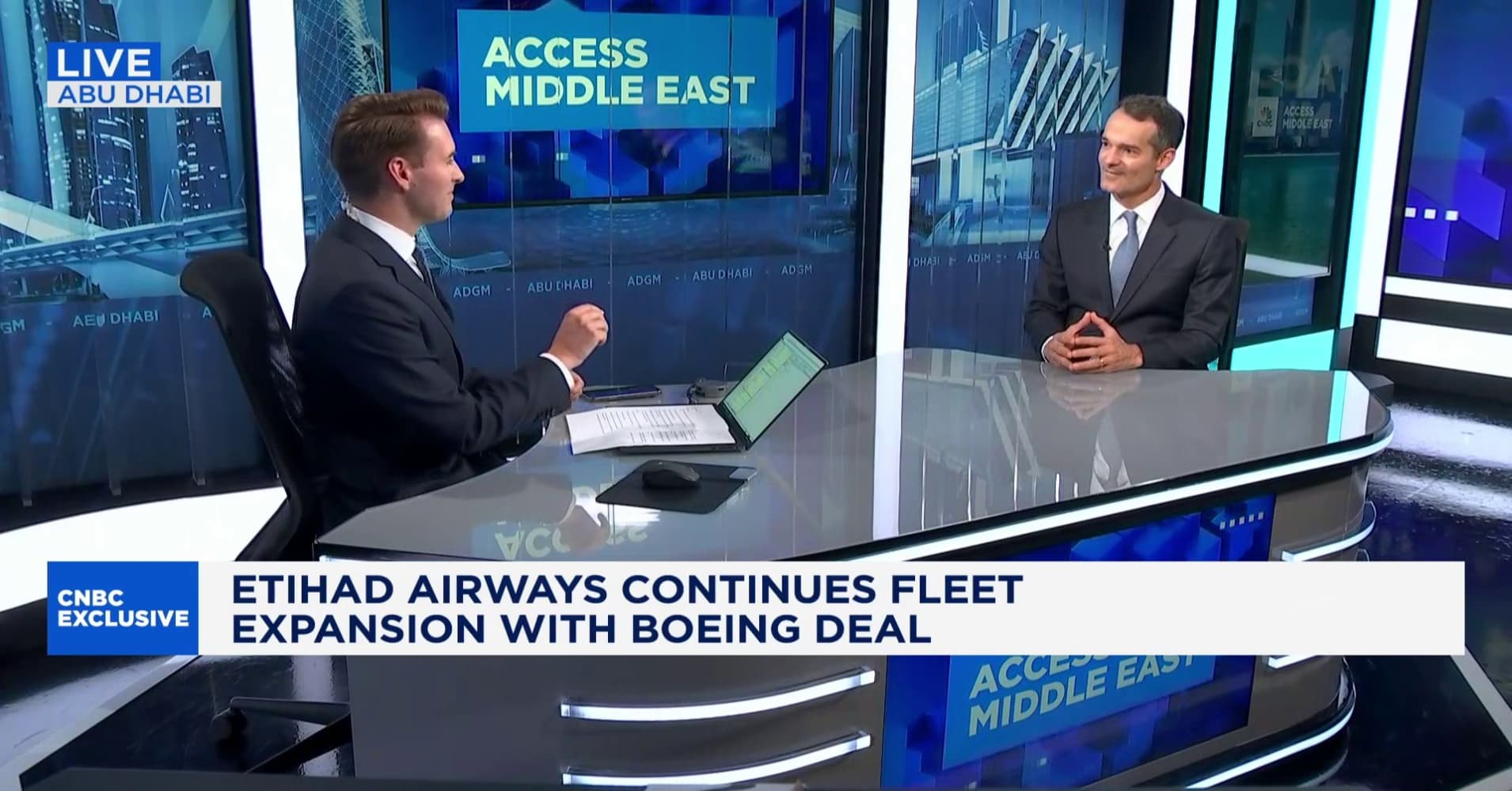Etihad CEO talks Trump and $14.5 billion Boeing mega deal
