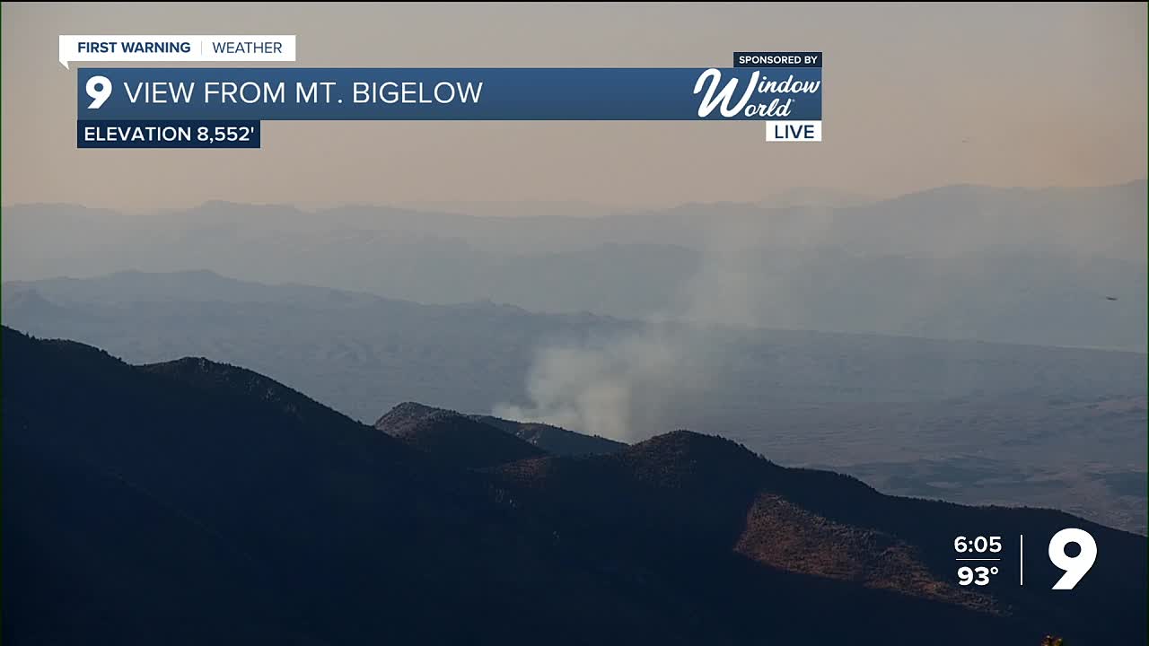Coronado National Forest says wildfire burning near Oracle Tuesday ...